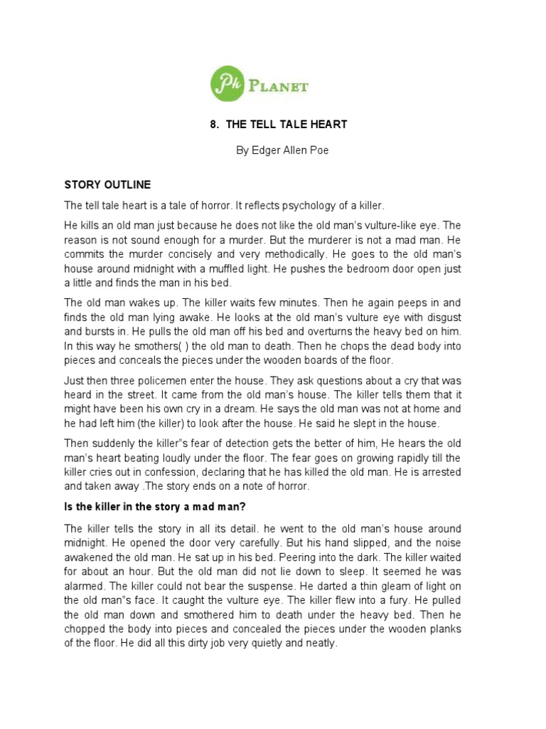 The Tell Tale Heart | PDF