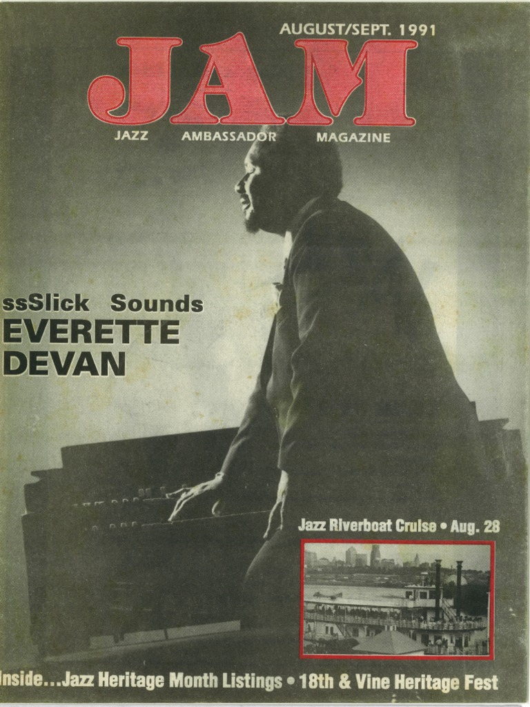 JAM Magazine - August-September 1991 | PDF | Kansas City | Jazz