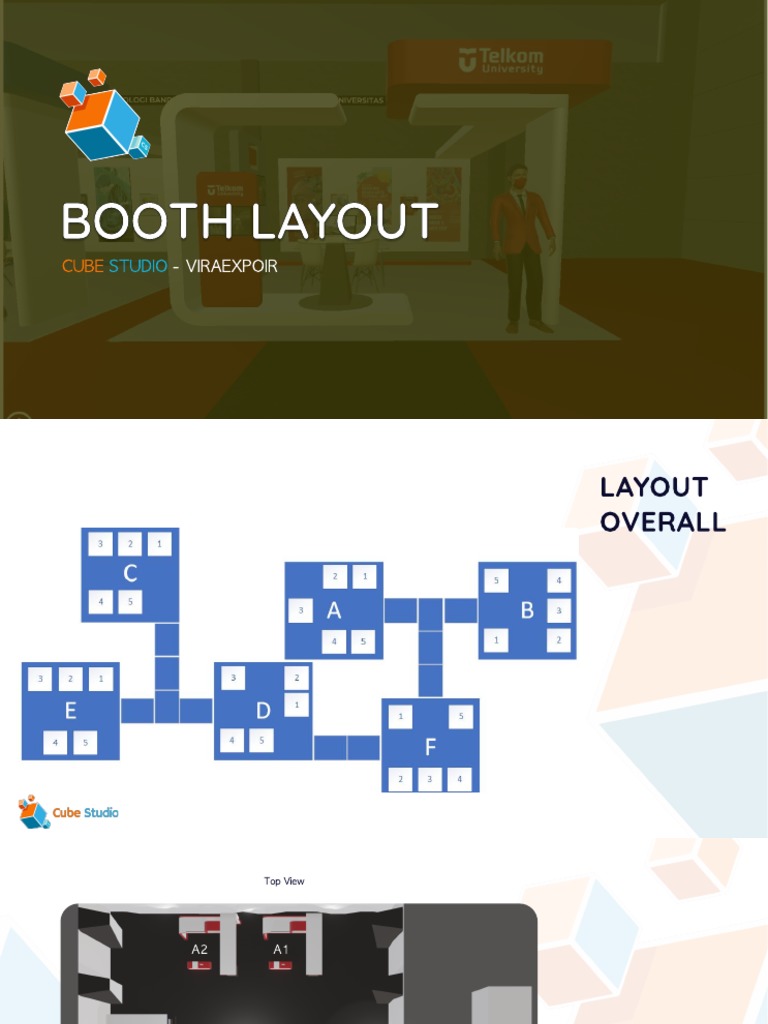 Booth Layout: Cube - Viraexpoir Studio | PDF
