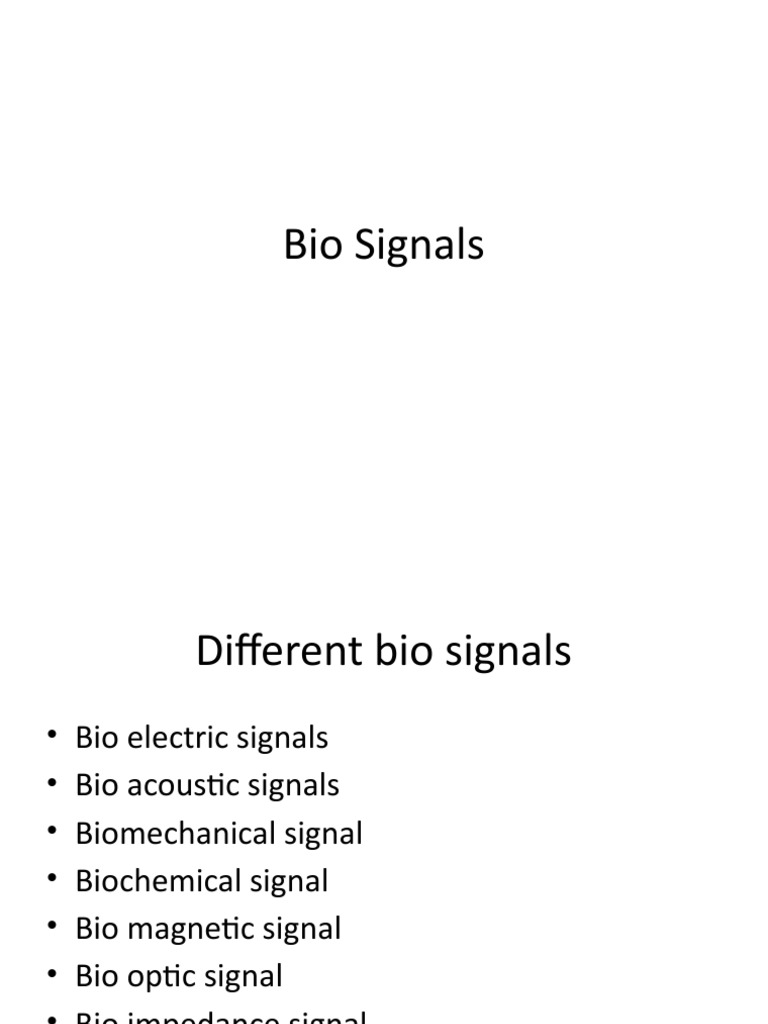 1) 18-07 Bio Signals | PDF