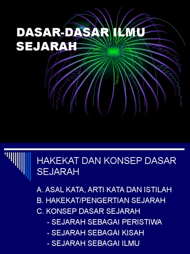 Makna Sejarah Dan Konsep Dasar Sejarah | PDF