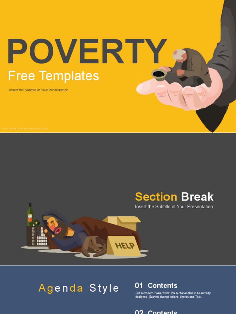 Poverty: Free Templates | PDF | Infographics | Multimedia