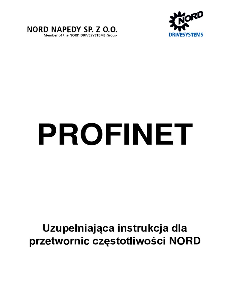Profinet Instrukcja | PDF