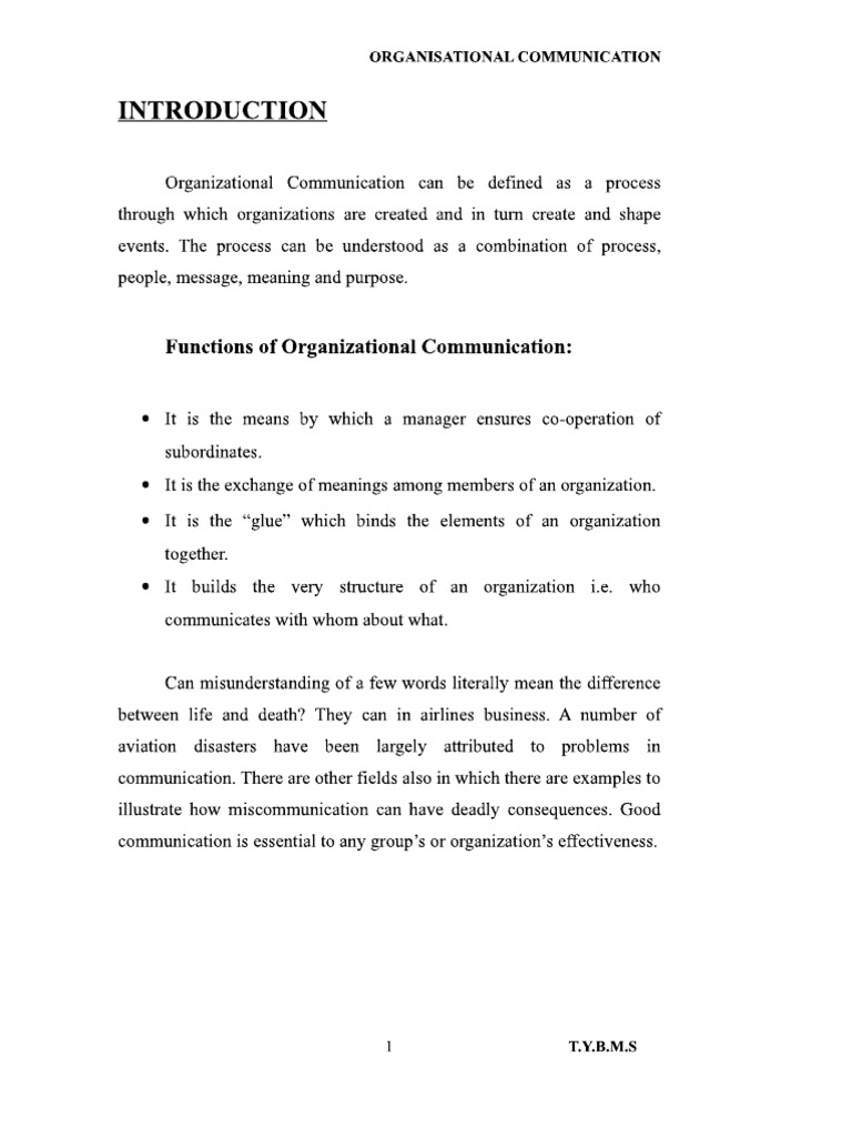 Organizational Communication Guide | PDF | Career & Growth