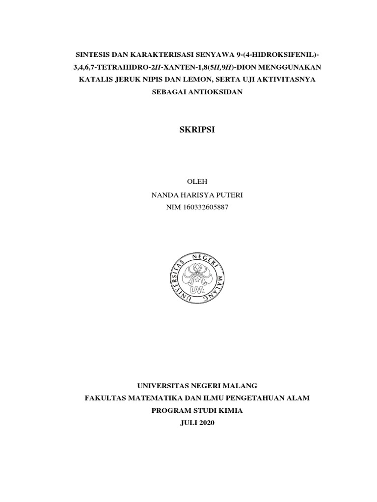 Skripsi Nanda Fix | PDF