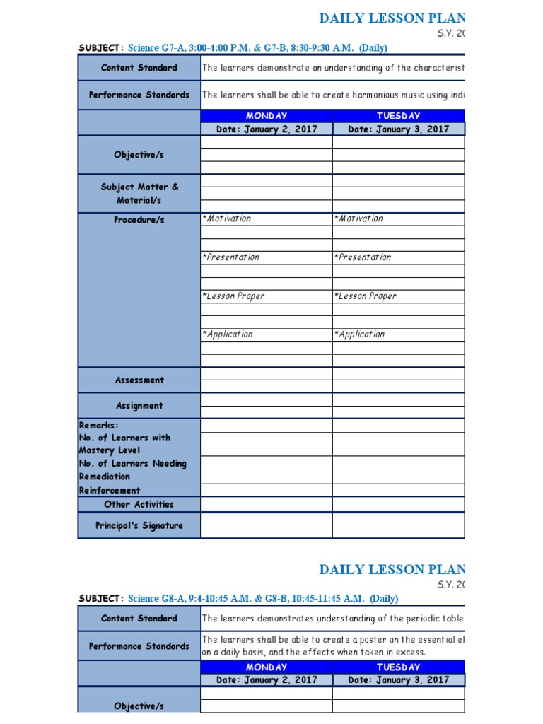 Daily Lesson Log in Math | PDF | Genetic Code | Learning