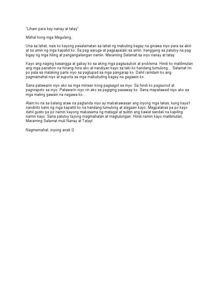 Liham | PDF