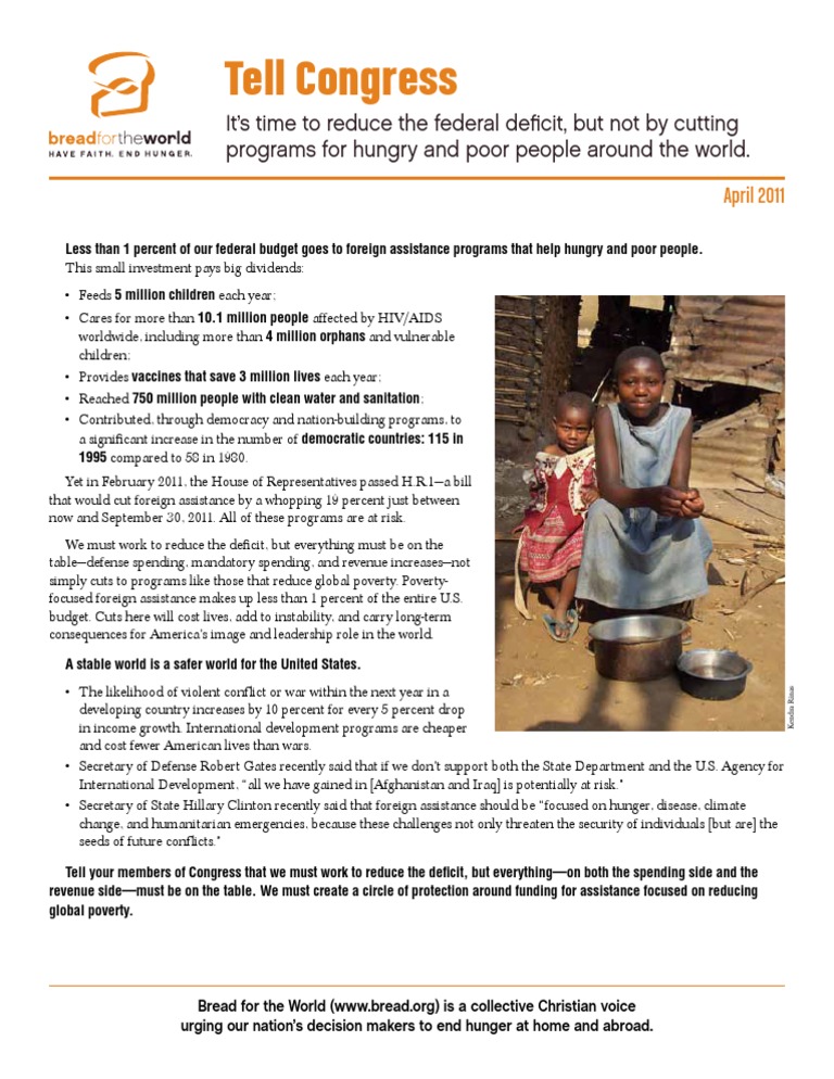 International Cuts Fact Sheet | Download Free PDF | Aids | Poverty