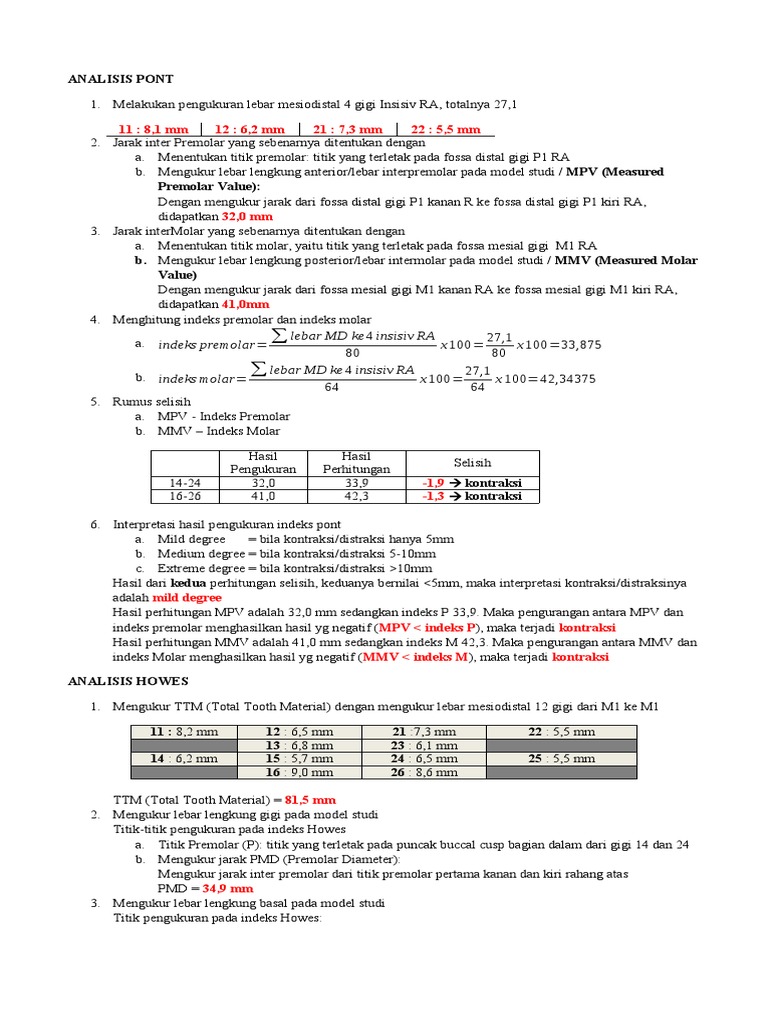 Analisis Pont Dan Howes | PDF