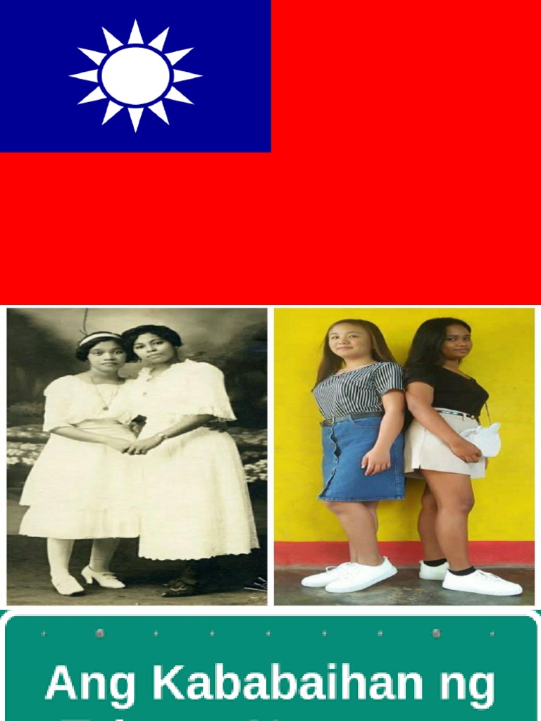 Yunit 2 Grade 9 Aralin 3 Ang Ang Kababaihan NG Taiwan, Ngayon at Noong Nakaraang 50 Taon | PDF