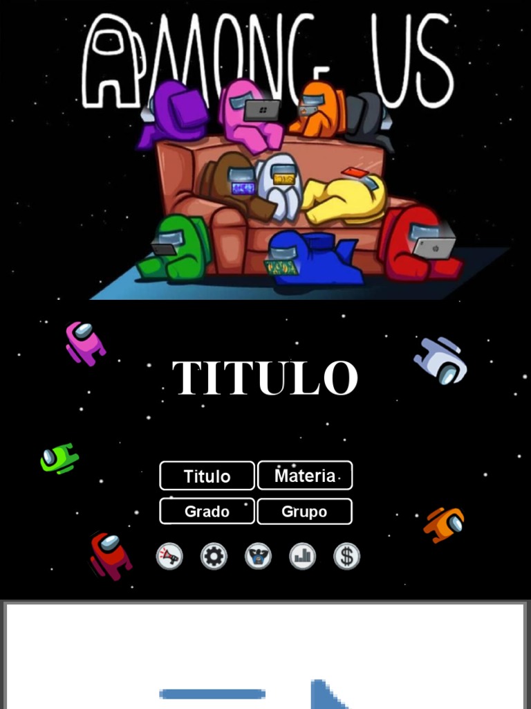 Plantilla Among Us - Anatutoriales | PDF