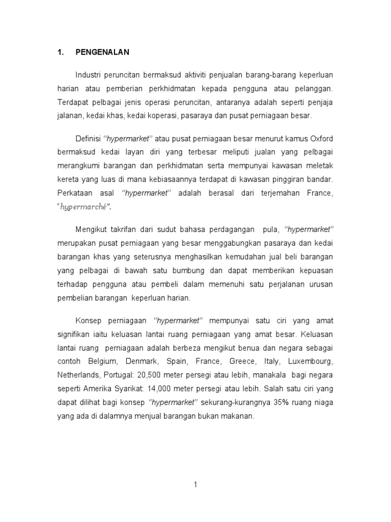 Main Paper Tesco Vs Carrefour | PDF | Bisnis