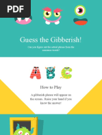 Guess The Gibberish!: Can You Figure Out The Actual Phrase From The ...
