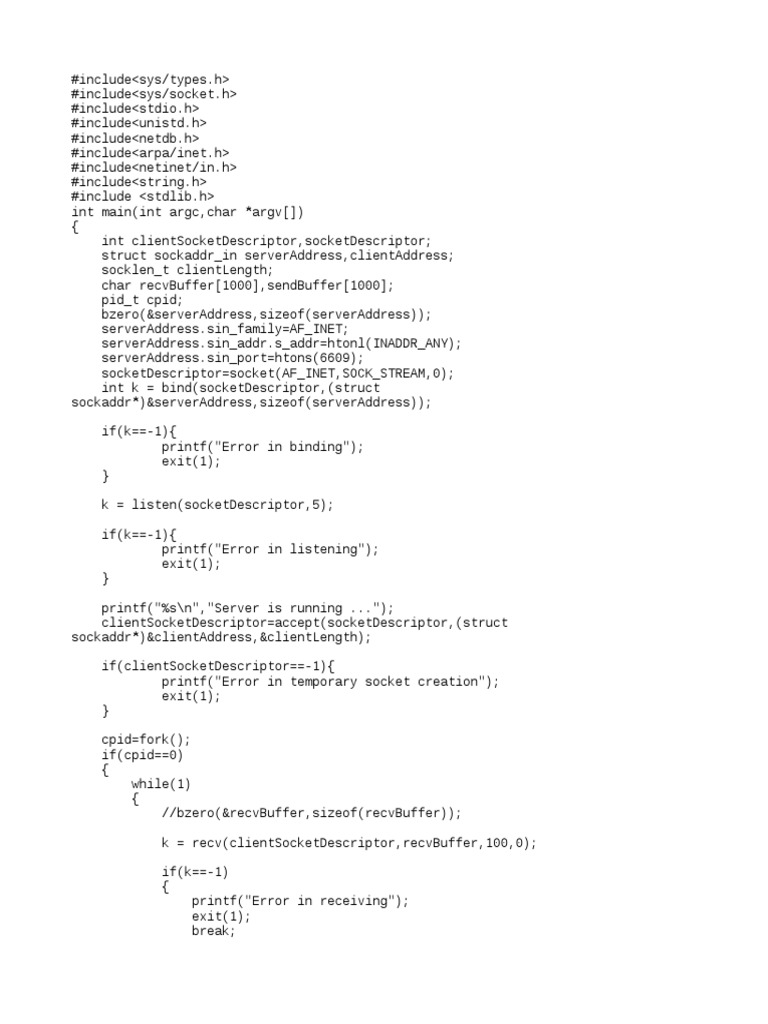 Server Client Server 1234567890123 | PDF
