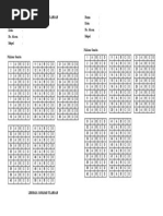 TOEFL Answer Sheet PDF | PDF