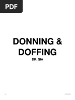 CDC PPE Donning and Doffing Sequence | PDF | Personal Protective ...