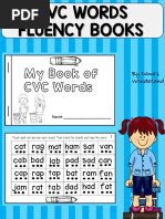CVC Words List With Pictures | PDF