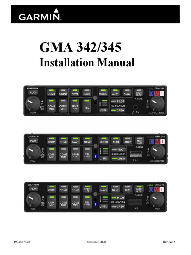 Gma 342-345 | PDF | Electrical Connector | Amplifier