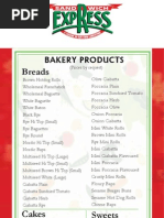 Breakfast and Kickback Menu - Drury Hotels | PDF | Hot Dog | French Fries