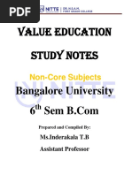 Unit I Introduction To Value Education PDF | PDF | Value (Ethics ...