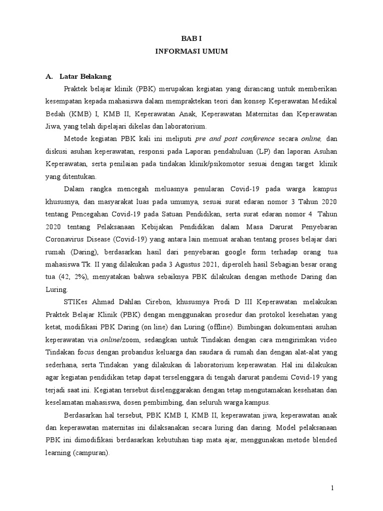 PBK KMB, Mater, Anak | PDF