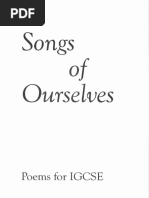 Songs of Ourselves Volume 2 Igcse | PDF