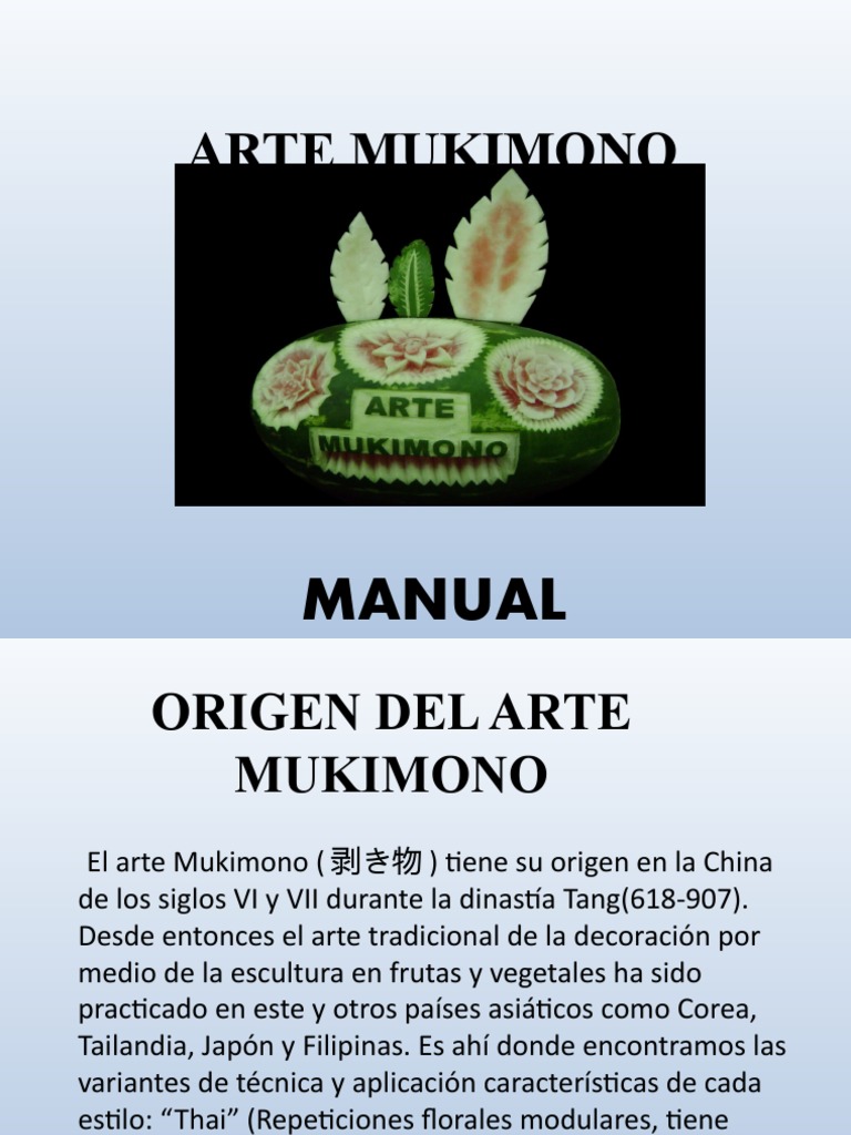 MUKIMONO | PDF | Vegetales | Artes Decorativas