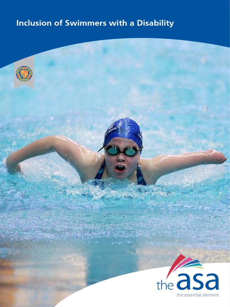 Inclusion of Swimmers With A Disability | PDF | Swimming | Cerebral Palsy