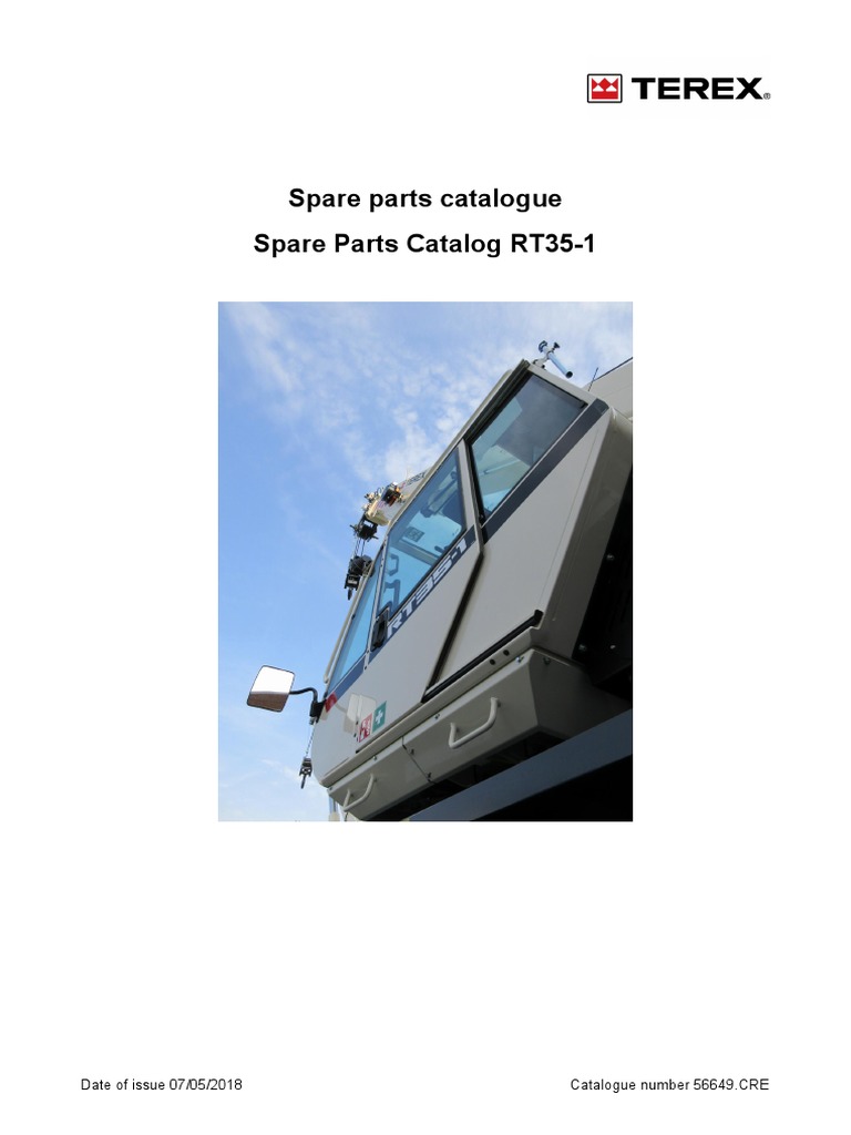 RT35-1 Spare Parts | PDF | Vehicles | Land Vehicles