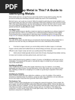 GST Rates and HSN Codes for Scrap Items | PDF | Scrap | Electronic Waste