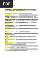 Seam 2 Week 3 The Fundamentals of Ship Stability Initial Stability ...