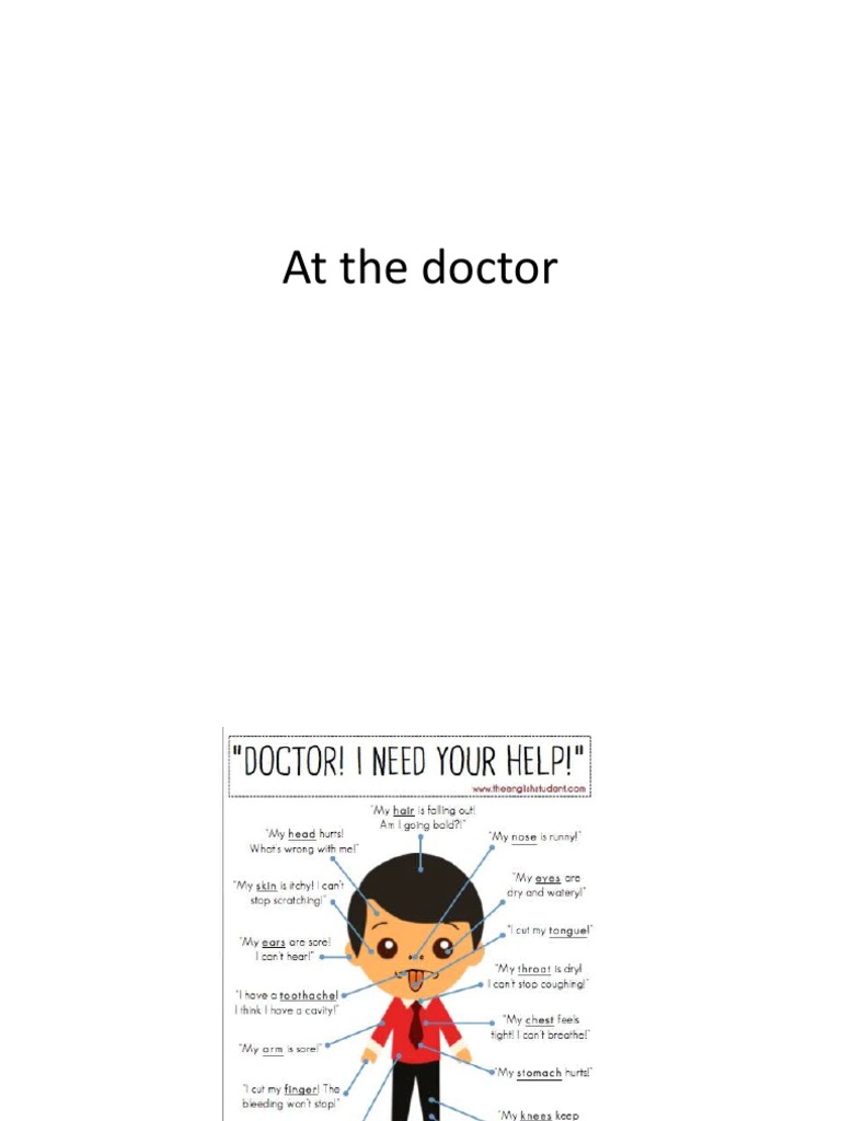 ESL: Doctor Visit Vocabulary | PDF | Clinical Medicine | Medical ...