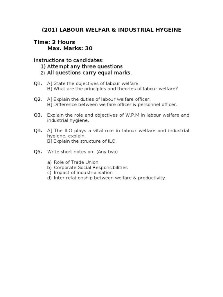 Instructions To Candidates: 1) Attempt Any Three Questions All ...