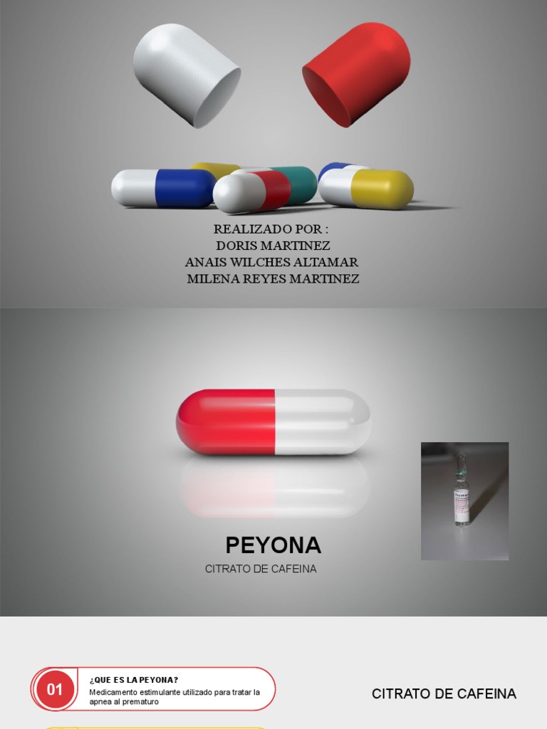 Uso y beneficios de Peyona en prematuros | PDF | Apnea | Medicamentos ...