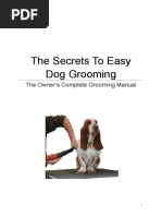 Notes From The Grooming Table Completo | PDF