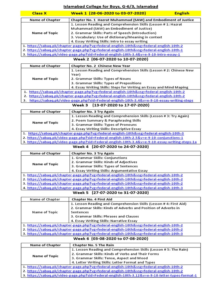 Class 10 TH English | PDF | Verb | Adverb
