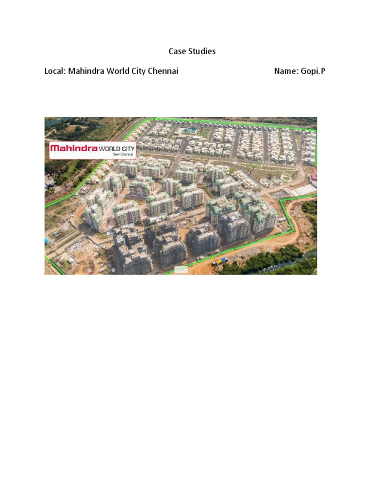 Case Studies Site Selection | PDF