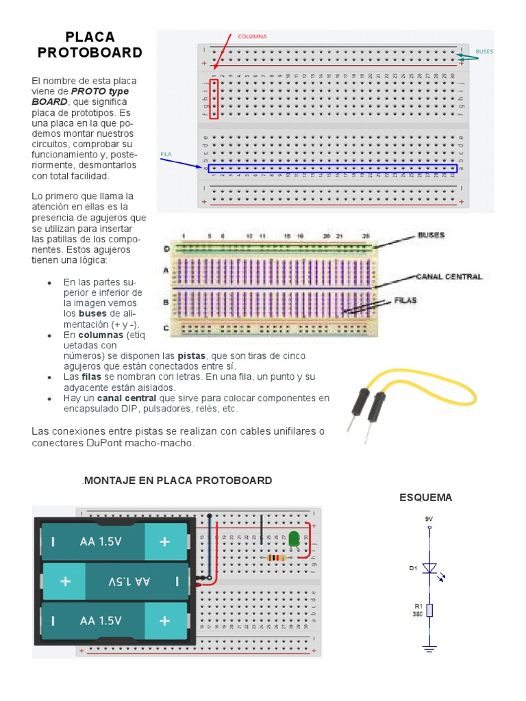 6b - PLACA PROTOBOARD | PDF