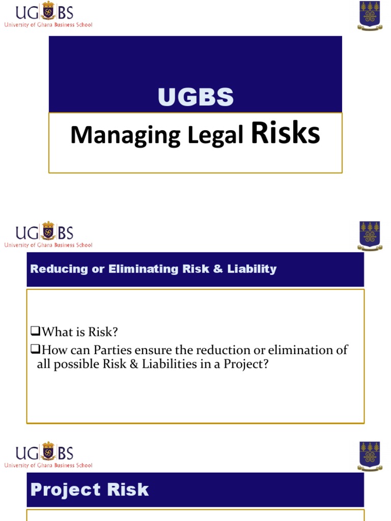 Managing Legal: Risks | PDF | Money Laundering | Risk