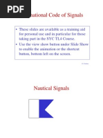 Letter Flags (With ICS Meaning) : International Code of Signals | PDF ...