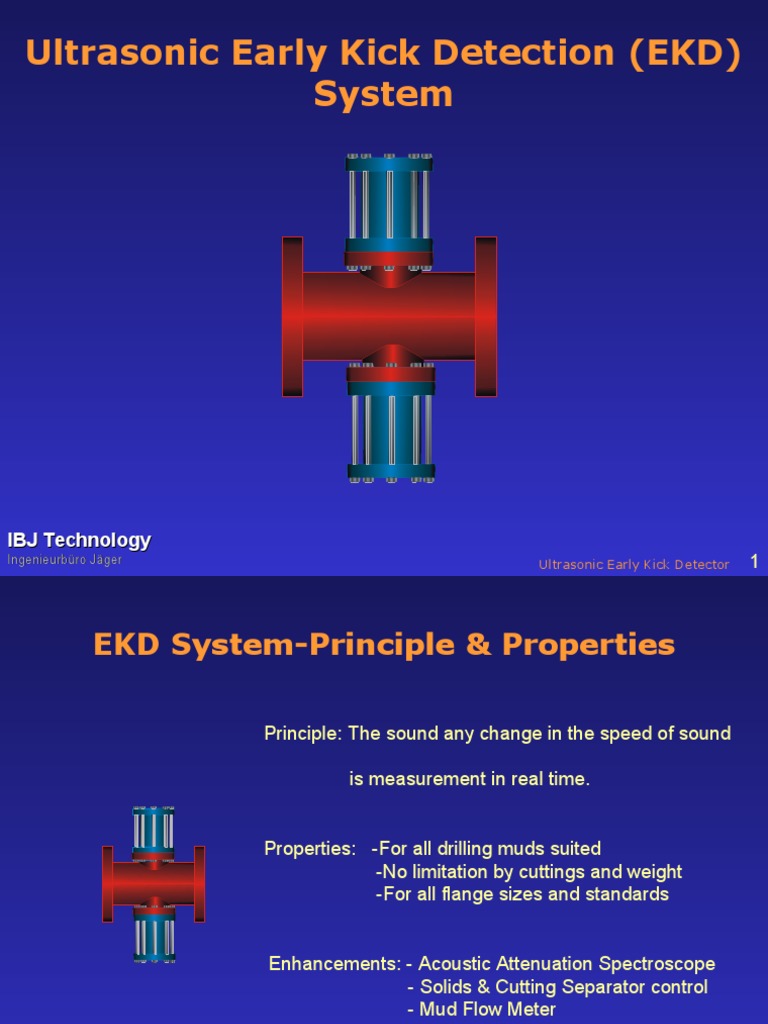 Ultrasonic Early Kick Detection (EKD) System: IBJ Technology | PDF ...