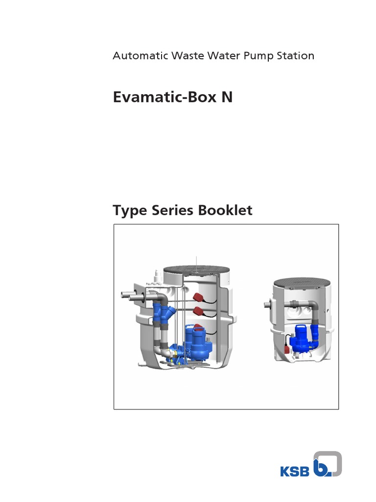 Evamatic-Box N: Type Series Booklet | PDF | Pumping Station | Pump