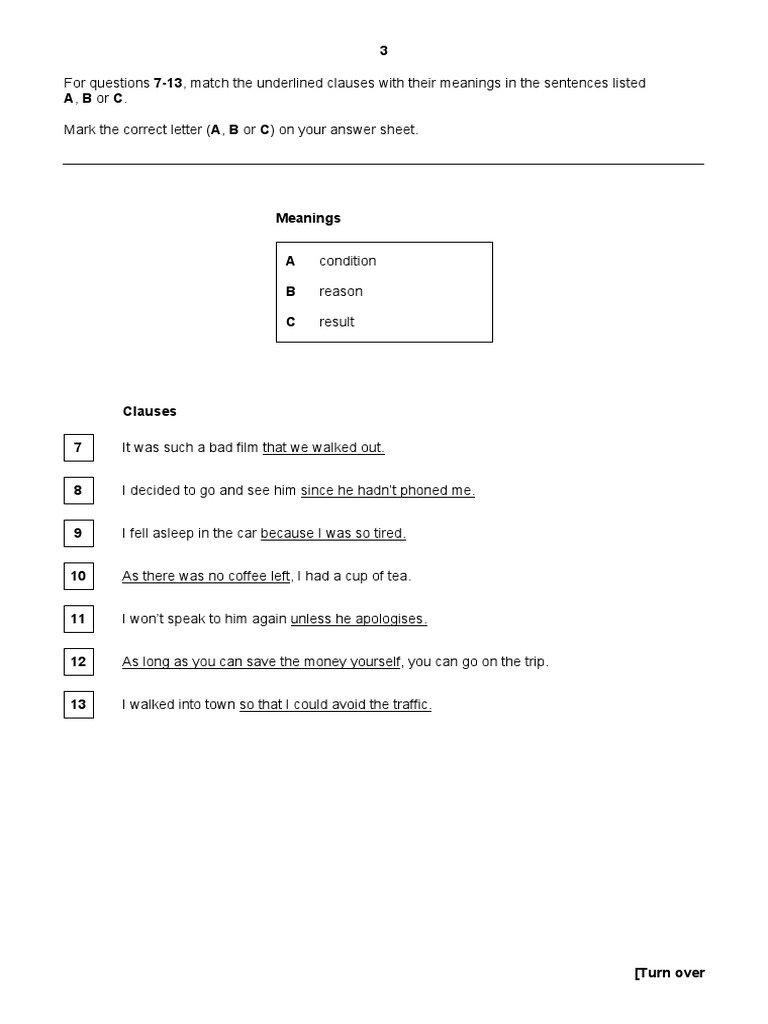 TKT Module 1 Past Paper 2007-5 | PDF