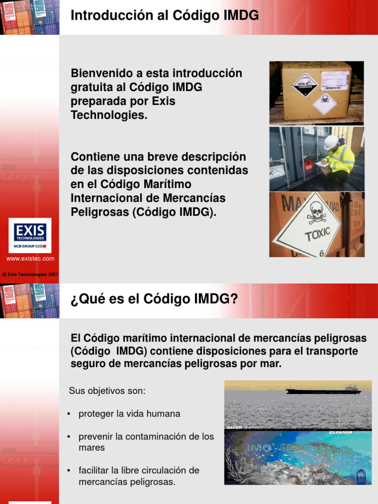 Free-IMDG-Code-Introduction-40-20-Spanish-version Imdg | PDF