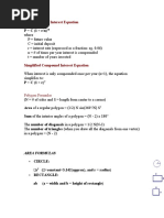 GED Math Formula Sheet 2024 | PDF | Foreign Language Studies | Teaching ...