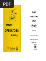 GE 7FDL16 Diesel ServiceManual | PDF | Engines | Locomotives