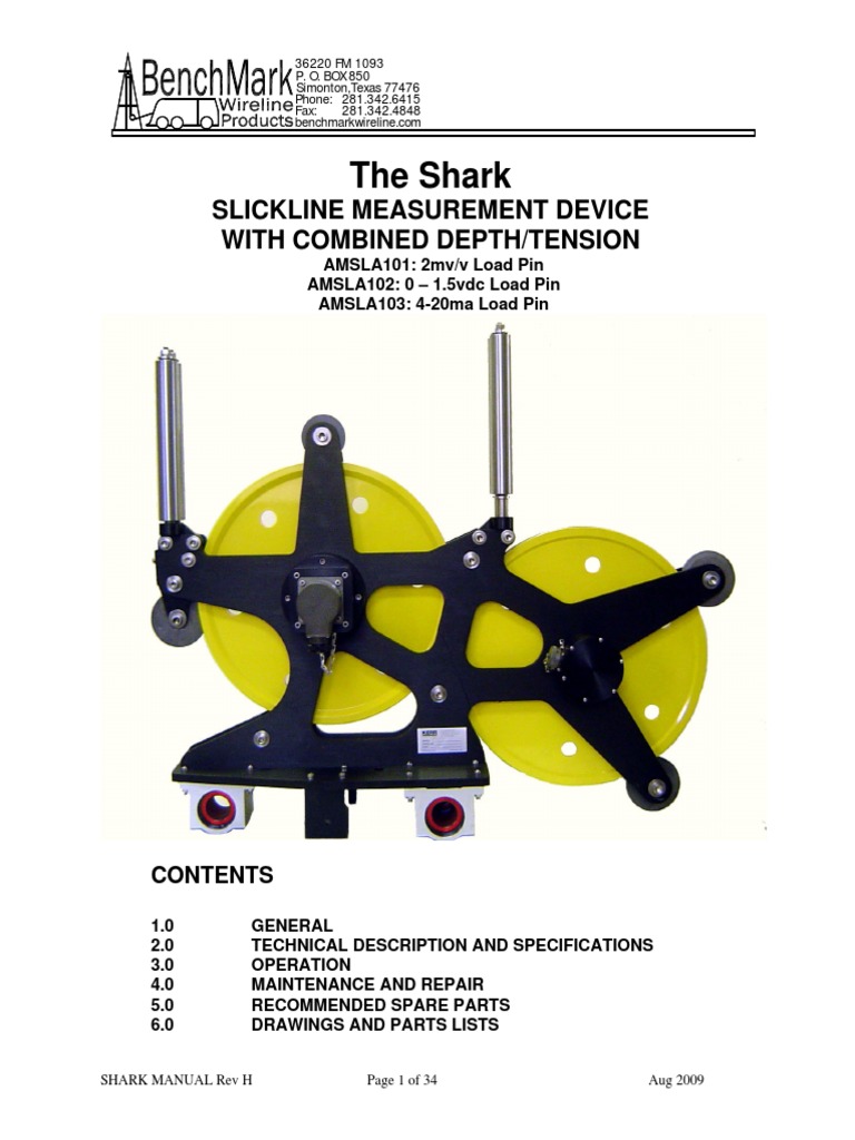 Shark Head | PDF | Wire | Bearing (Mechanical)