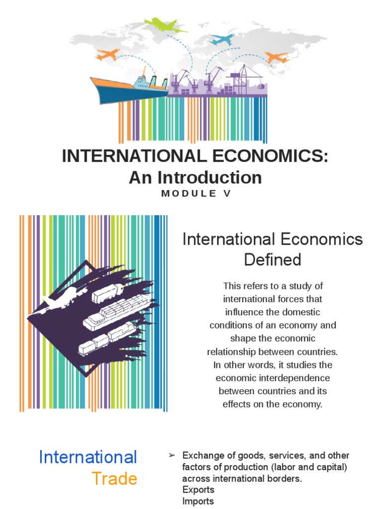 International Economics | PDF | International Economics | Exports