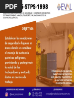 NOM-005-STPS-1998, Relativa a Las Condiciones de Seguridad e Higiene en ...