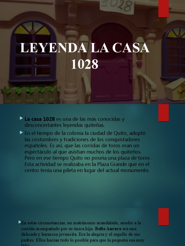 Leyenda La Casa 1028 Presentacion | PDF